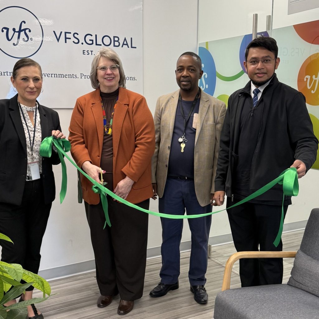 The launch of the new VFS Centre - South African Consulate General in ...